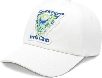 Casablanca The Art of the Serve baseball cap - Wei&szlig;