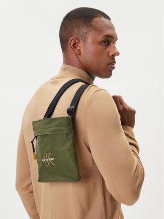 Calvin Klein Umh&auml;ngetasche Bold Flatpack LV04D3178G Schwarz