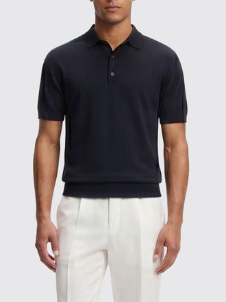 HUGO BOSS Polo Homme couleur Bleu