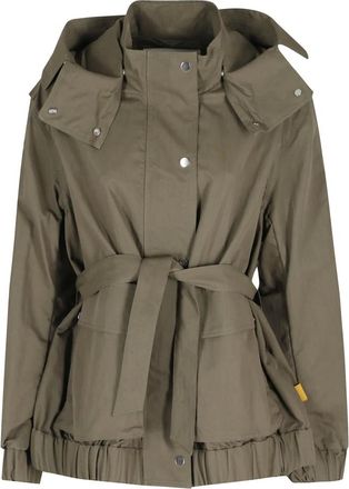 OOF Wear Femme, Vestes, Vert, Taille: 36 FR Parka Cotton Tech