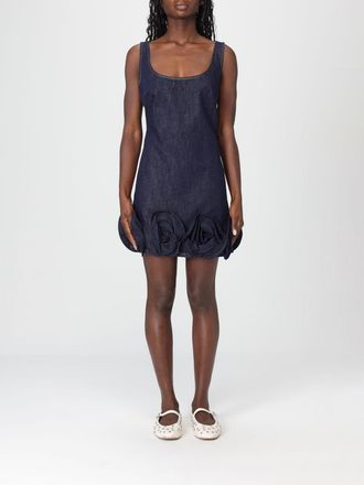 Self Portrait Kleid SELF-PORTRAIT Damen Farbe Blau