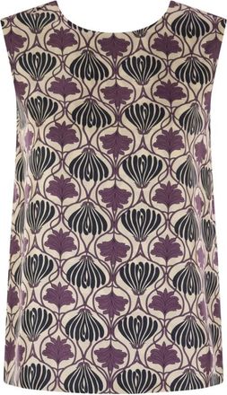 Max Mara Femme, Tops, Violet, Taille: 34 FR Timetop Reversible Top