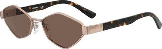 Love Moschino Lunettes de soleil Mol101/S - Femme - Accessoires - Jaune - Taille: 57 MM