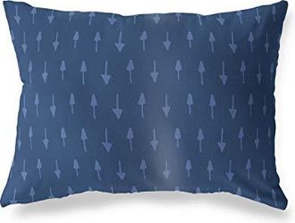 Bonamaison Le Jardin du Lin Kissenbezug Zierkissenbezug Blau Kissenbezug, Für Bett, Auto, Sofa, Haus, Wohnzimmer, Schlafzimmer, Dekoration, 45x60 Cm - Entworfen 