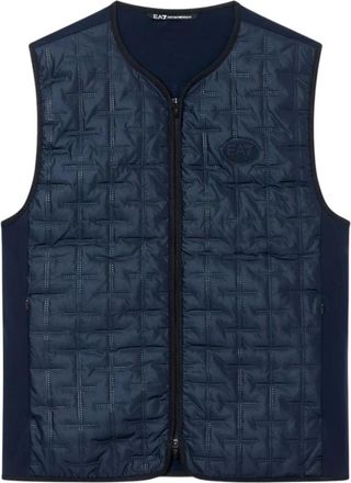Emporio Armani Emporio Armani Ea7, Homme, Vestes, Bleu, Taille: XL Gilet Golf Pro