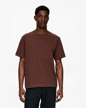 Arket Lockeres T-Shirt 220 GSM -Braun