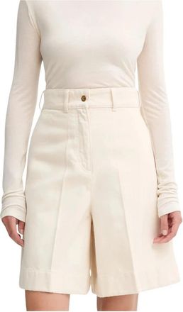 Patou Denim Bermuda Shorts - - Shorts - Damen - Beige - L