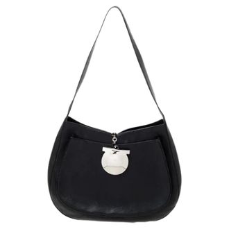 Ferragamo Pre-owned Leder Handtaschen - - Pre-owned - Damen - Schwarzk - ONE SIZE