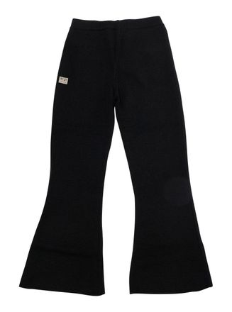 N&deg;21 Pants Girls Black Wool-Acrylic Wool Acrylic Trousers