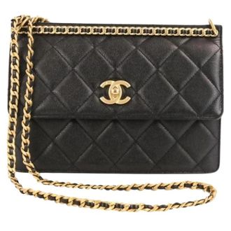 Chanel Pre-owned Vintage Schultertasche - - Pre-owned - Damen - Schwarzk - ONE SIZE