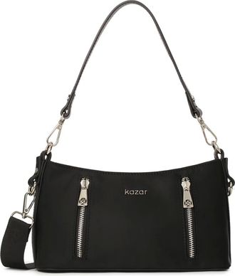 Kazar Femme, Sacs, Noir, Taille: ONE Size Petit sac &agrave; bandouli&egrave;re en textile