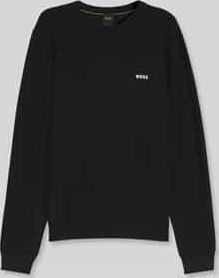 HUGO BOSS Pullover mit Logo-Schriftzug KN_Momentum-X CN