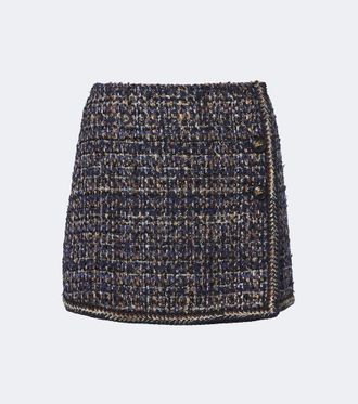 Etro Mini-jupe en tweed