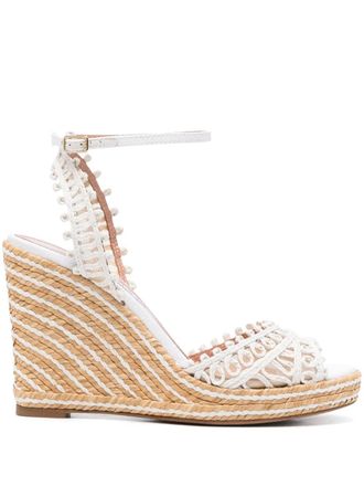 Aquazzura espadrilles Kahlo 105 mm - Blanc