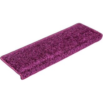 vidaXL Stufenmatten 20 Stk. 65x21x4 cm Violett Rechteckiger Rand Vidaxl