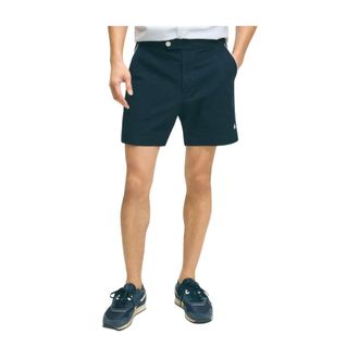 Brooks Brothers Homme, Shorts, Bleu, Taille: W34 Shorts de Tennis en Coton