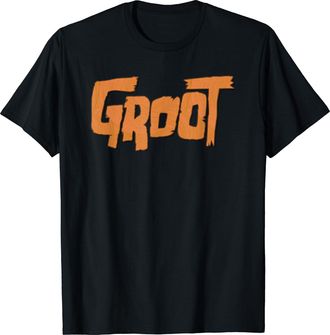 MARVEL GOTG Groot Bark Logo T-Shirt
