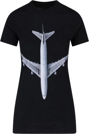 ERL Plane Tee - - Tops - Herren - Schwarzk - L
