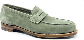 Crockett & Jones Femme, Chaussures, Vert, Taille: 37 1/2 EU Lilou Moccasin
