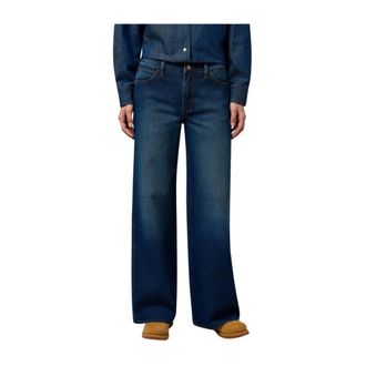 Wrangler Femme, Jeans, Bleu, Taille: W32 L32 Wide Jeans