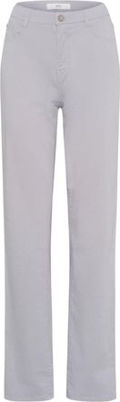 Brax Damen Style Carola Five-Pocket-Hose in Wertigem Baumwollstretch Hose, Grau, 26W / 32L