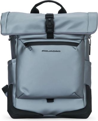 Piquadro unisex, Sacs, Gris, Taille: ONE Size Sac &agrave; dos Roll-top