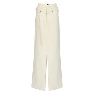 Maison Margiela Maxirock - - Skirts - Damen - Beige - M