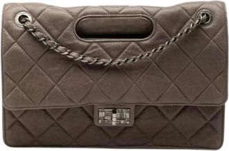 Chanel Sac bandouli&egrave;re vintage doccasion - Femme - Pre-owned - Brun - Taille: ONE Size