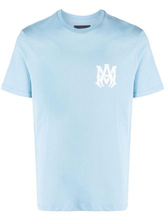 Amiri t-shirt &agrave; logo MA Core - Bleu