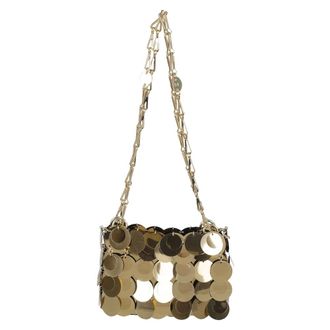 Paco Rabanne Femme, Sacs, Gris, Taille: ONE Size Sparkle Nano Bag