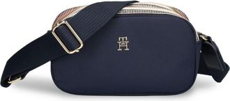 Tommy Hilfiger Umhängetasche mit Logo-Applikation - Blau