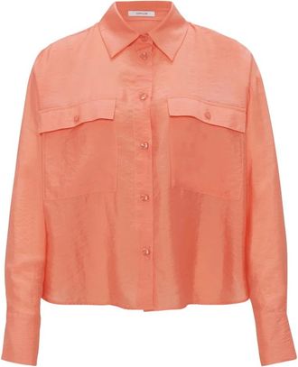 OPUS Langarmbluse - - Blouses & Shirts - Damen - Rosa - L
