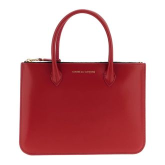 Comme Des Gar&ccedil;ons Handles Handtasche - - Bags - Damen - Rot - ONE SIZE
