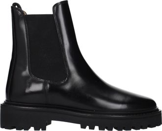 Isabel Marant Isabel Marant Bottines Chunky Femme Cuir Noir