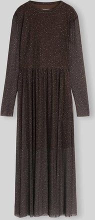 Tom Tailor Denim Tailliertes Freizeitkleid mit semitransparenten &Auml;rmeln