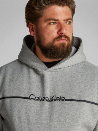 Calvin Klein Sweatshirt BT_SPLIT LINE LOGO HOODIE in Gro&szlig;en Gr&ouml;&szlig;en mit Logoprint