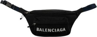 Balenciaga Sac banane en nylon Pre-owned - Femme - Pre-owned - Noir - Taille: ONE Size