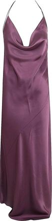 Pinko Maxi Robe - Rouge Brun