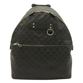 Gucci Pre-owned Vintage Backpack - - Pre-owned - Damen - Schwarzk - ONE SIZE