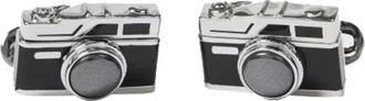 Paul Smith Homme, Accessoires, Noir, Taille: ONE Size Camera Cufflinks