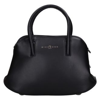 John Richmond Femme, Sacs, Noir, Taille: ONE Size Sac Cartable en Cuir