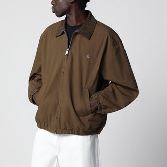 Carhartt Work in Progress Madison Ripstop Jacket Dark Beech/Black Garment dyed