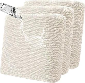 Shanna Housses Coussins Dassise Extensibles Et Antidérapantes : Lot De 3 Housses Modernes Pour Coussins De Canapé, Résistantes À Leau, Les Dernières Couvertu