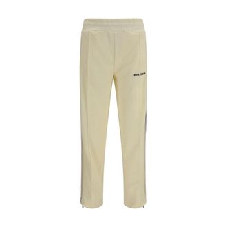 Palm Angels Classic Logo Track Pants - - Trousers - Herren - Wei&szlig; - XL
