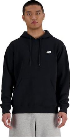 New Balance Sport Core Brushed Sweatshirt &agrave; Capuche, Black, L Homme