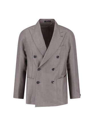 Tagliatore Doppelt Gef&uuml;tterter Virginwoll-Blazer