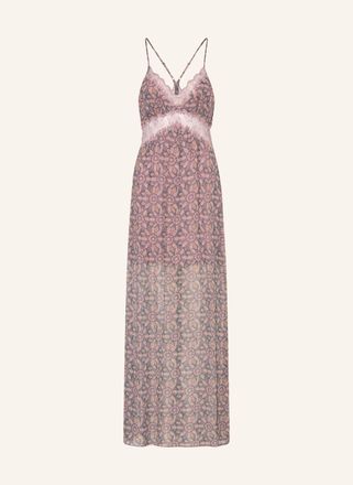 BA&SH Ba&Sh Kleid Tama Mit Spitze blau