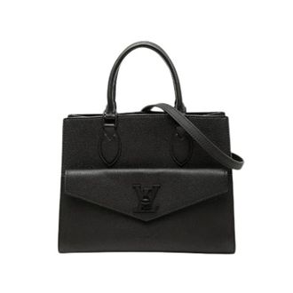 Louis Vuitton Pre-owned Lockme Grain Calf Leather 2way Bag - Femme - Pre-owned - Noir - Taille: ONE Size