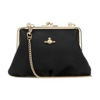 Vivienne Westwood Femme, Sacs, Noir, Taille: ONE Size Granny Frame Purse