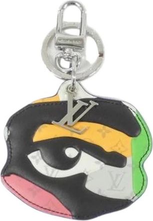 Louis Vuitton unisex, Pre-owned, Multicolore, Taille: ONE Size Porte-cl&eacute;s Pre-owned